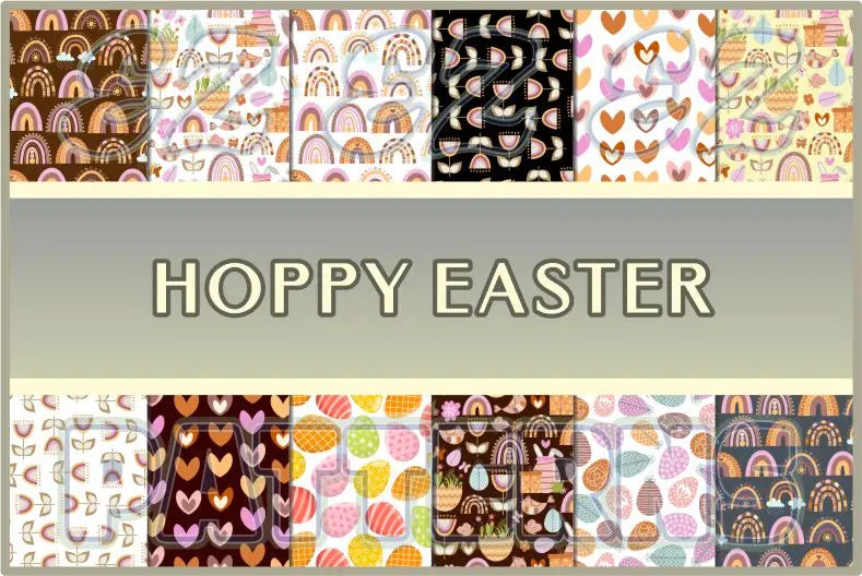 Hoppy Easter EZ Patterns www.ezpatterns.ca – Elmsdale Print