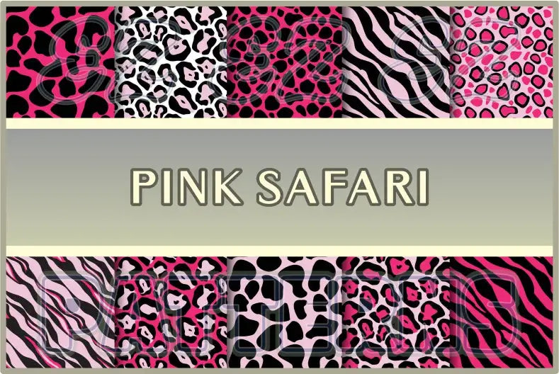 Pink Safari EZ Patterns www.ezpatterns.ca – Elmsdale Print