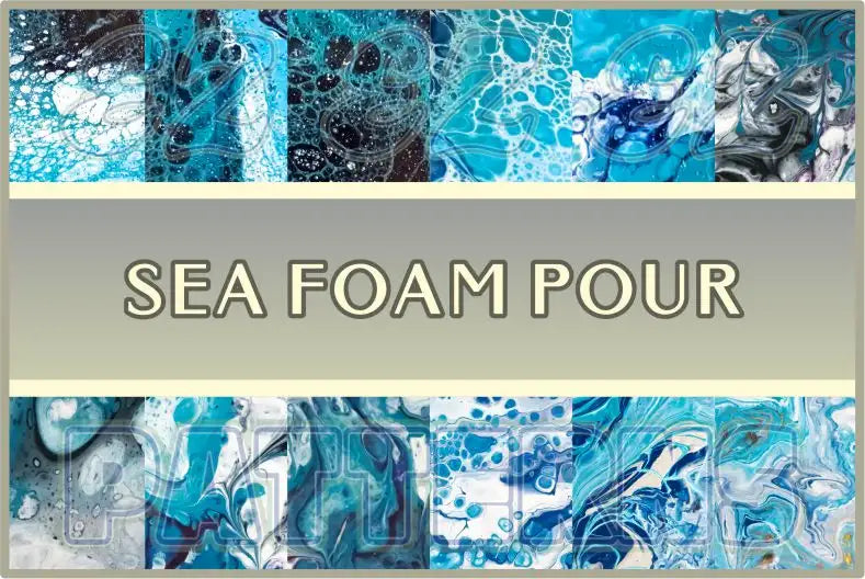 Sea Foam Pour EZ Patterns www.ezpatterns.ca – Elmsdale Print