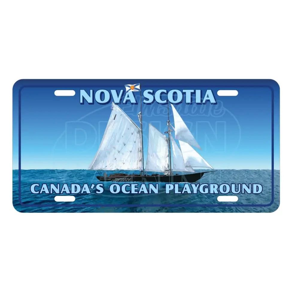 Canada's Ocean Playground: License Plates – Elmsdale Print